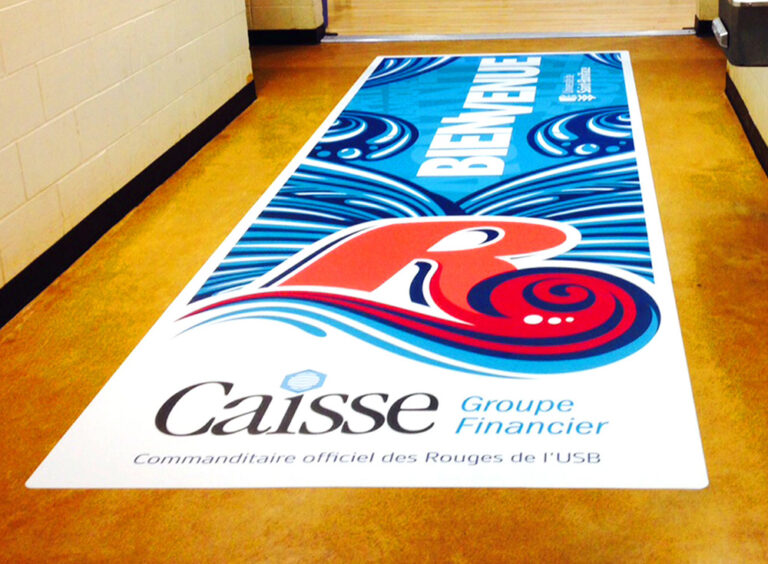 Floor Graphic: Caisse Group Financier | Intergraphics Decal