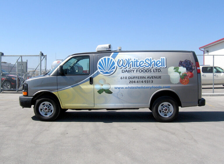 Truck Wrap: Whiteshell Dairy Foods | Transcontinental Intergraphics